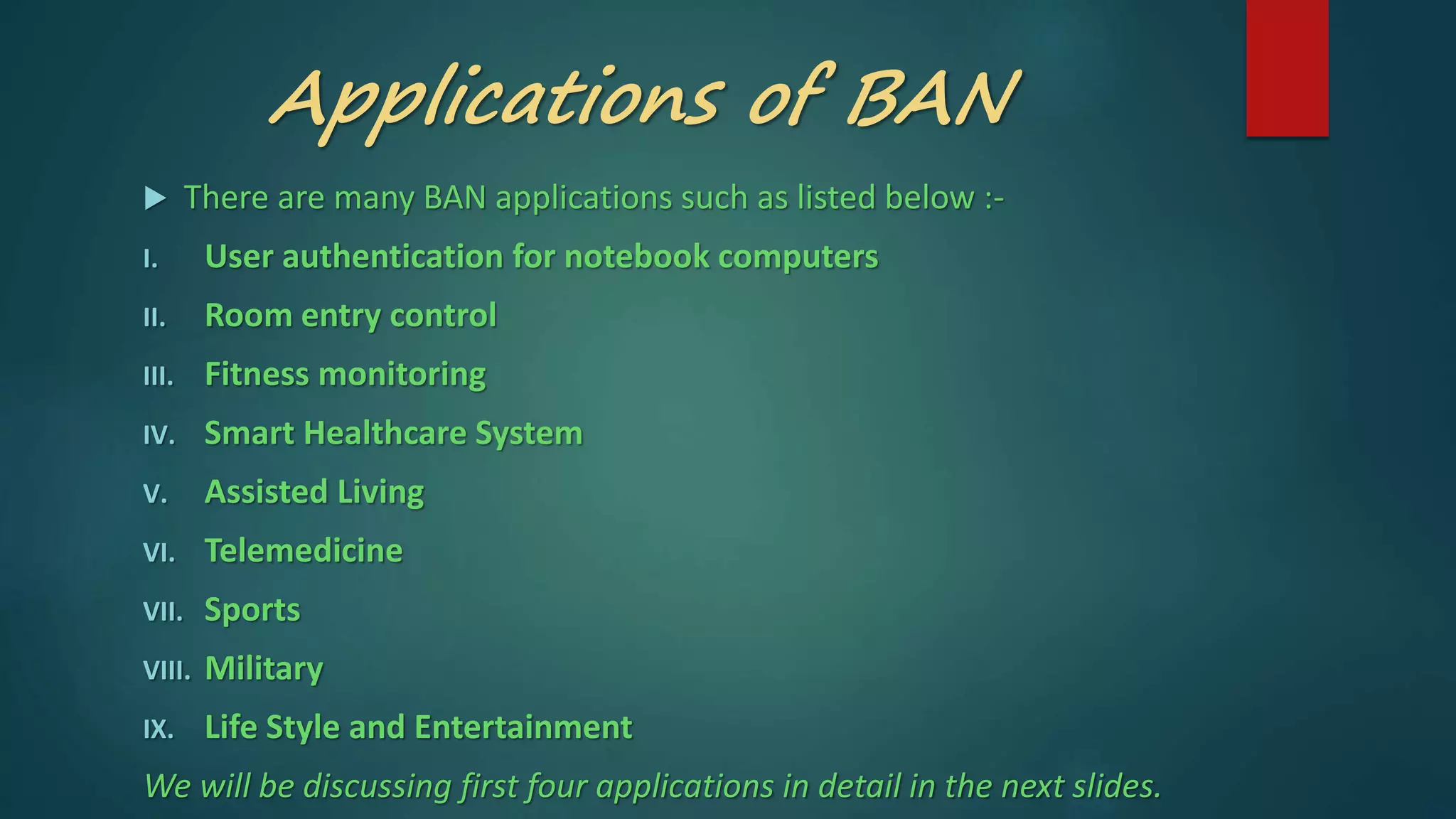 Body Area Networks (BANs) - PPT (By Study PPT) | PPTX