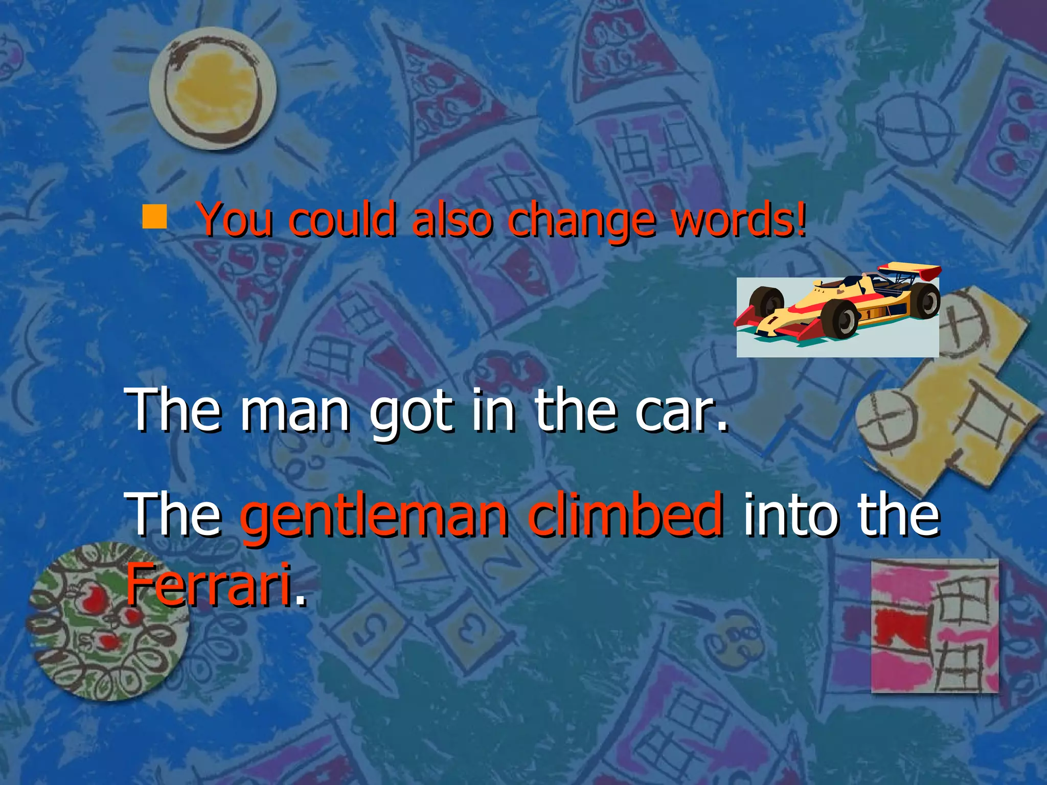 Ban boring sentences | PPT