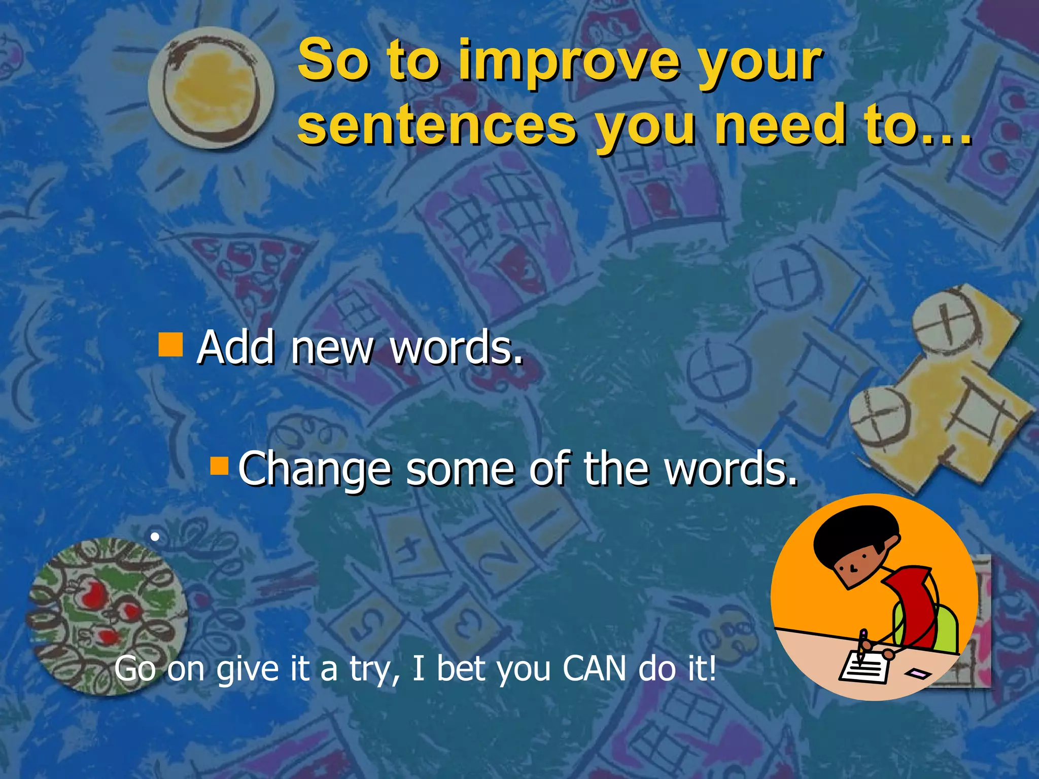 Ban boring sentences | PPT