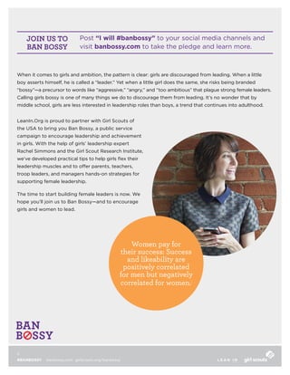 Ban Bossy Campaign