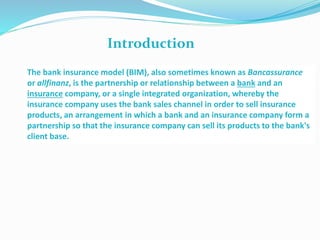 Bancassurance | PPTX