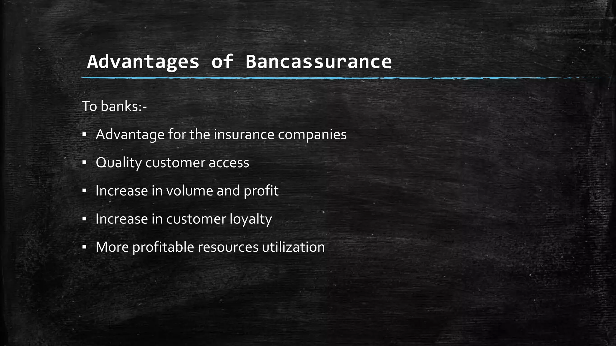 Bancassurance | PPTX