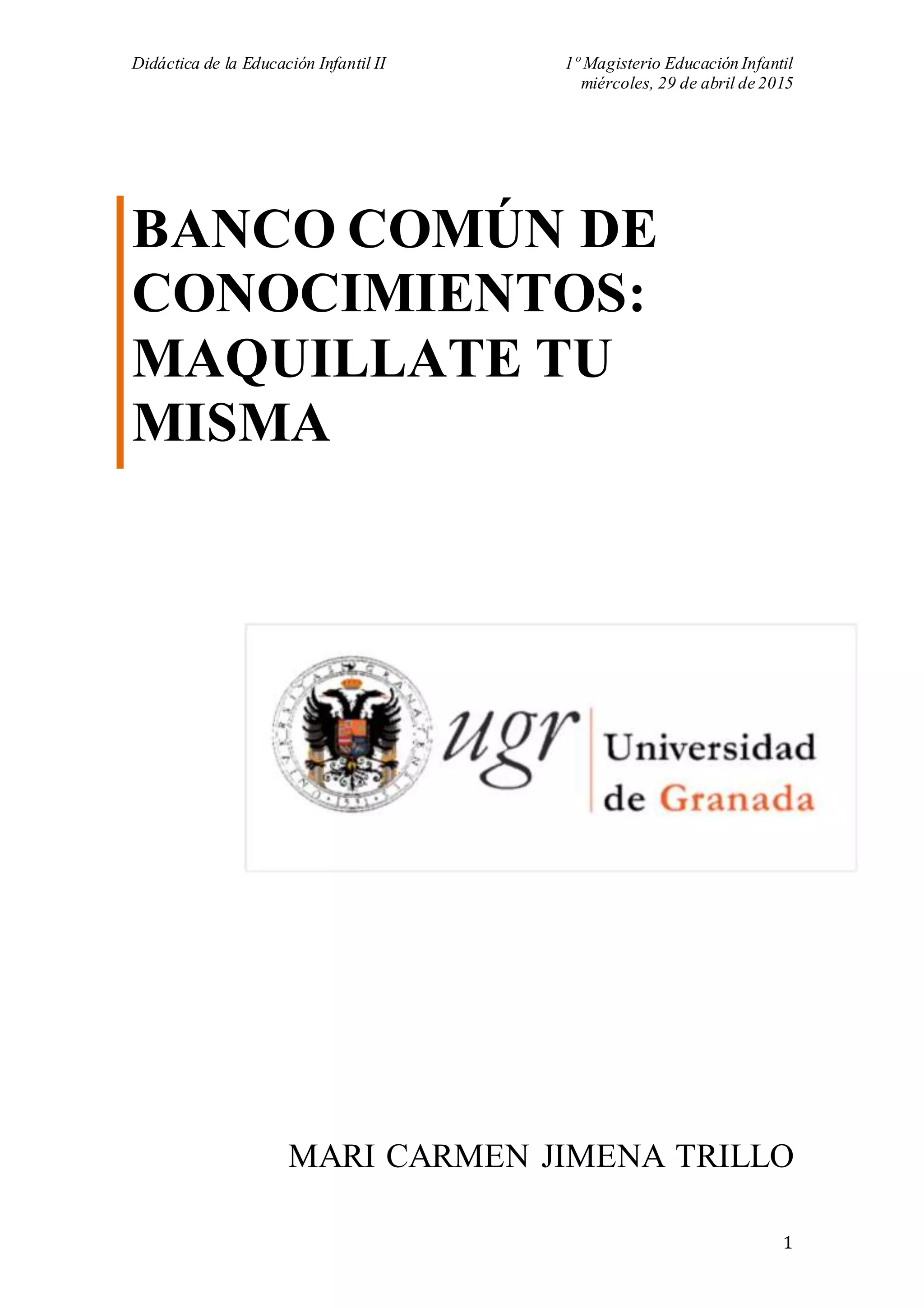 Banco común de conocimientos | PDF