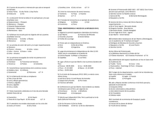 Banco de preguntas de historia del perú tema | DOCX