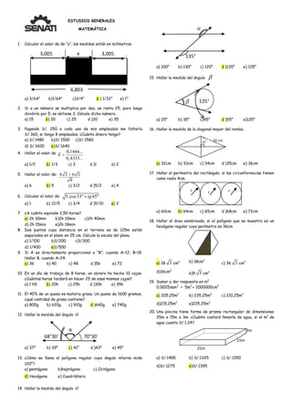 Banco De Preguntas Matem Tica Pdf
