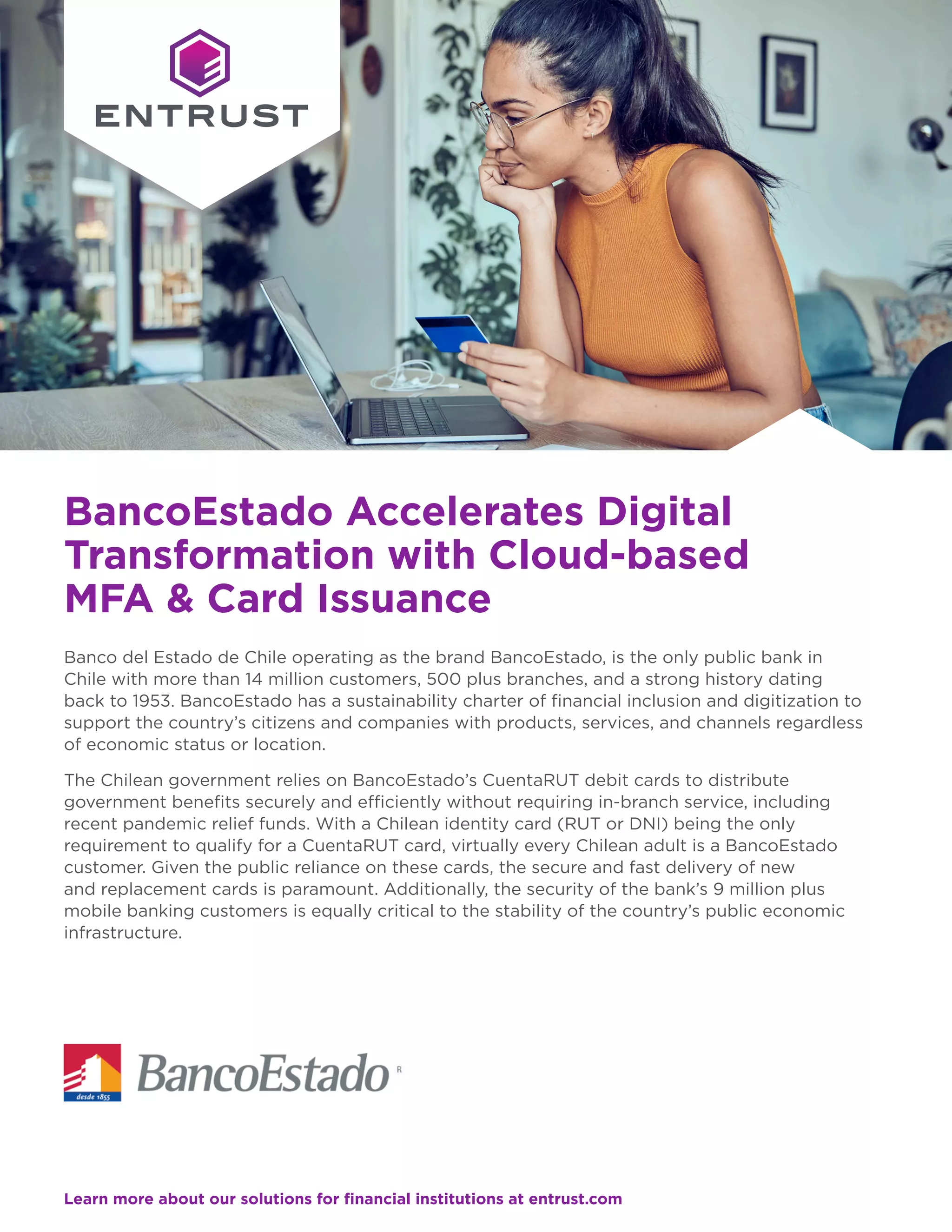 BancoEstado Accelerates Digital Transformation with Cloud-based MFA ...