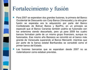 Bancos en venezuela | PPT