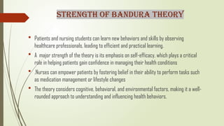 Bandura theory in nursing practices.pptx