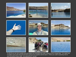 Band e-Amir National Park, Afghanistan | PPTX