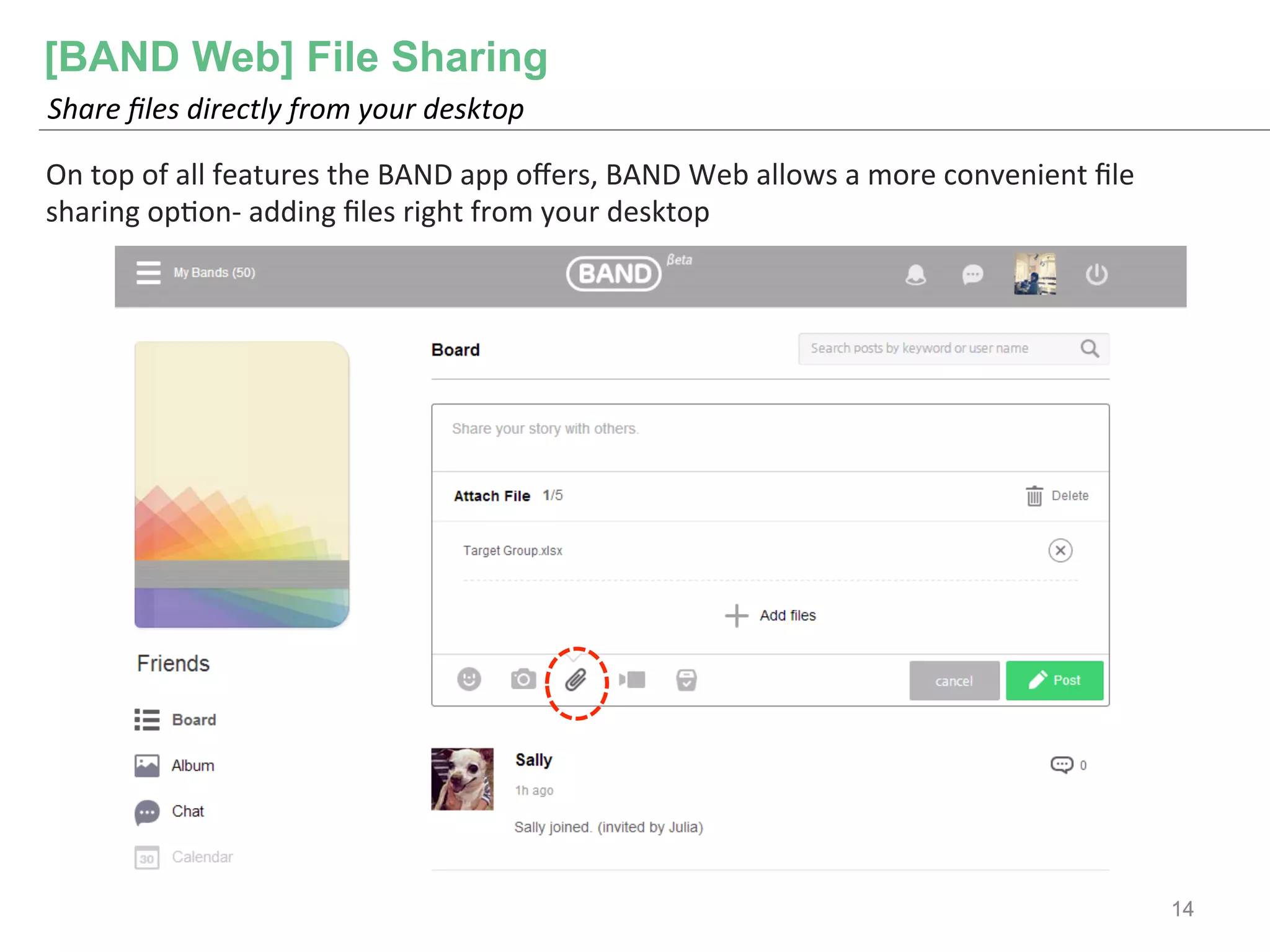 BAND - Feature Guide for iOS | PDF