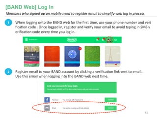BAND - Feature Guide for iOS | PDF