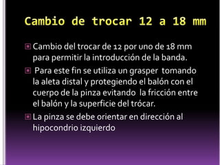 Banda gastrica. tecnica (1) | PPT