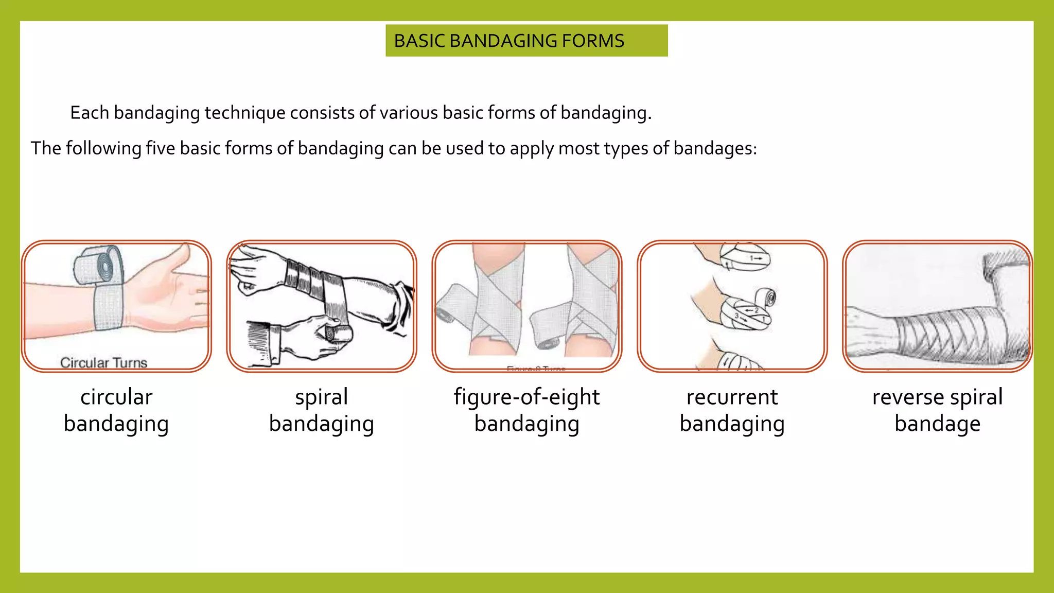 Bandages and its types | PPTX
