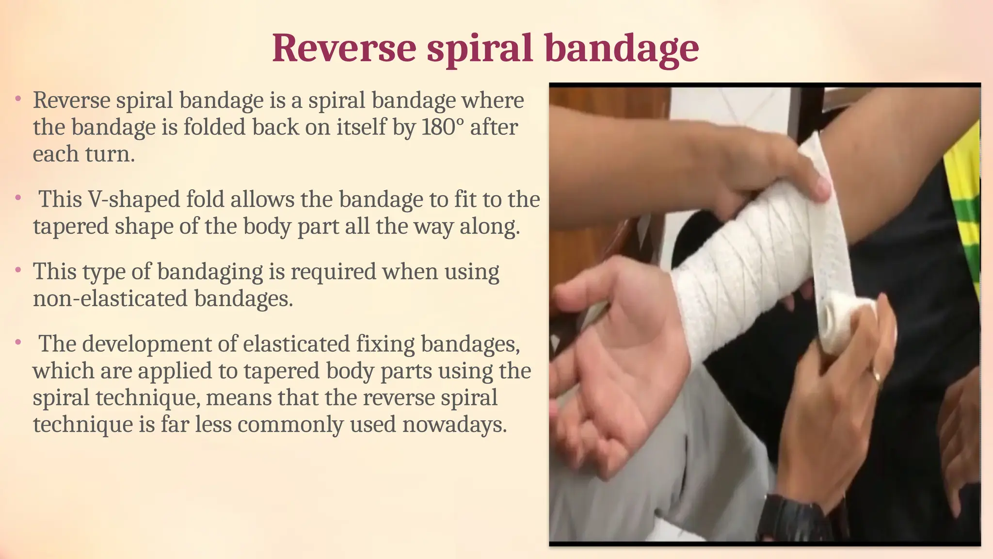 BANDAGES , types of bandages , special bandages | PPTX