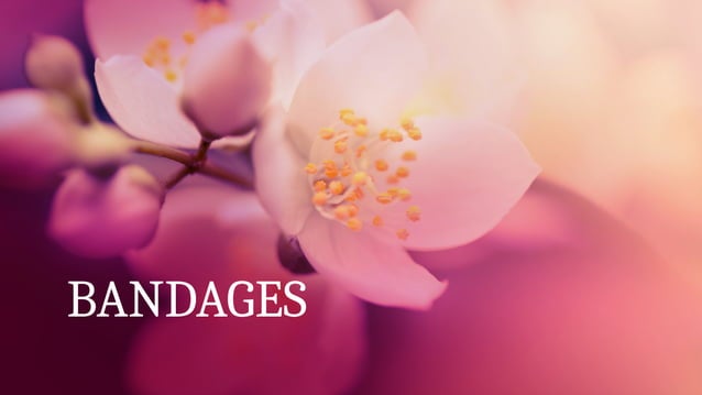 BANDAGES , types of bandages , special bandages | PPTX | First Aid ...