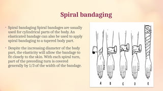 BANDAGES , types of bandages , special bandages | PPTX | First Aid ...