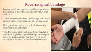 BANDAGES , types of bandages , special bandages | PPTX | First Aid ...