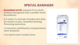 BANDAGES , types of bandages , special bandages | PPTX | First Aid ...