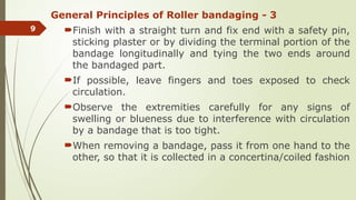 BANDAGES AND BANDAGING.pptx - ALAGBE OLUWATOSIN A. | PPTX