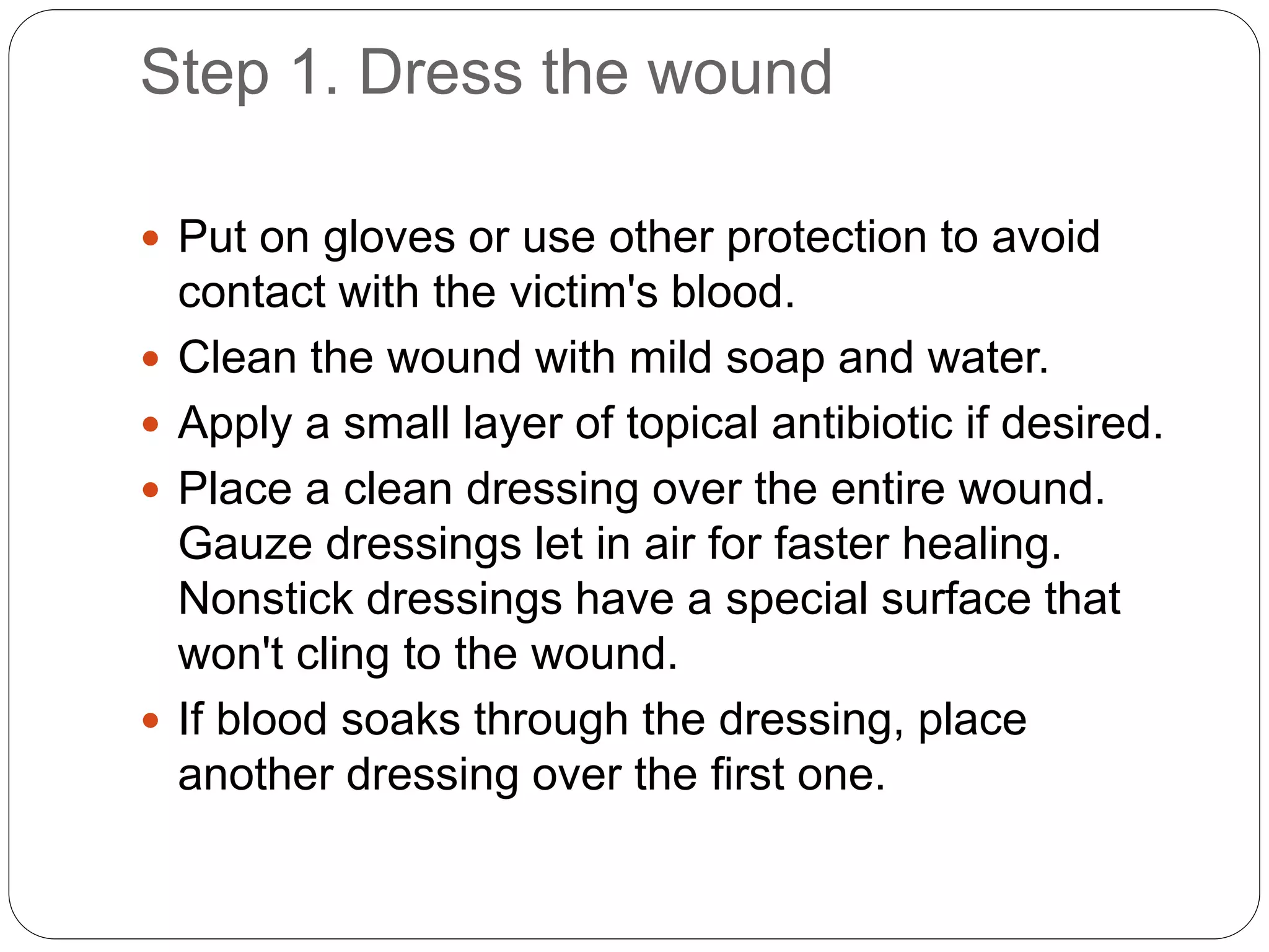 bandages for first Aid treatment.pptx