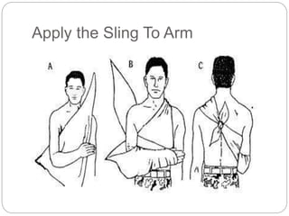 Shoulder Bandage First Aid