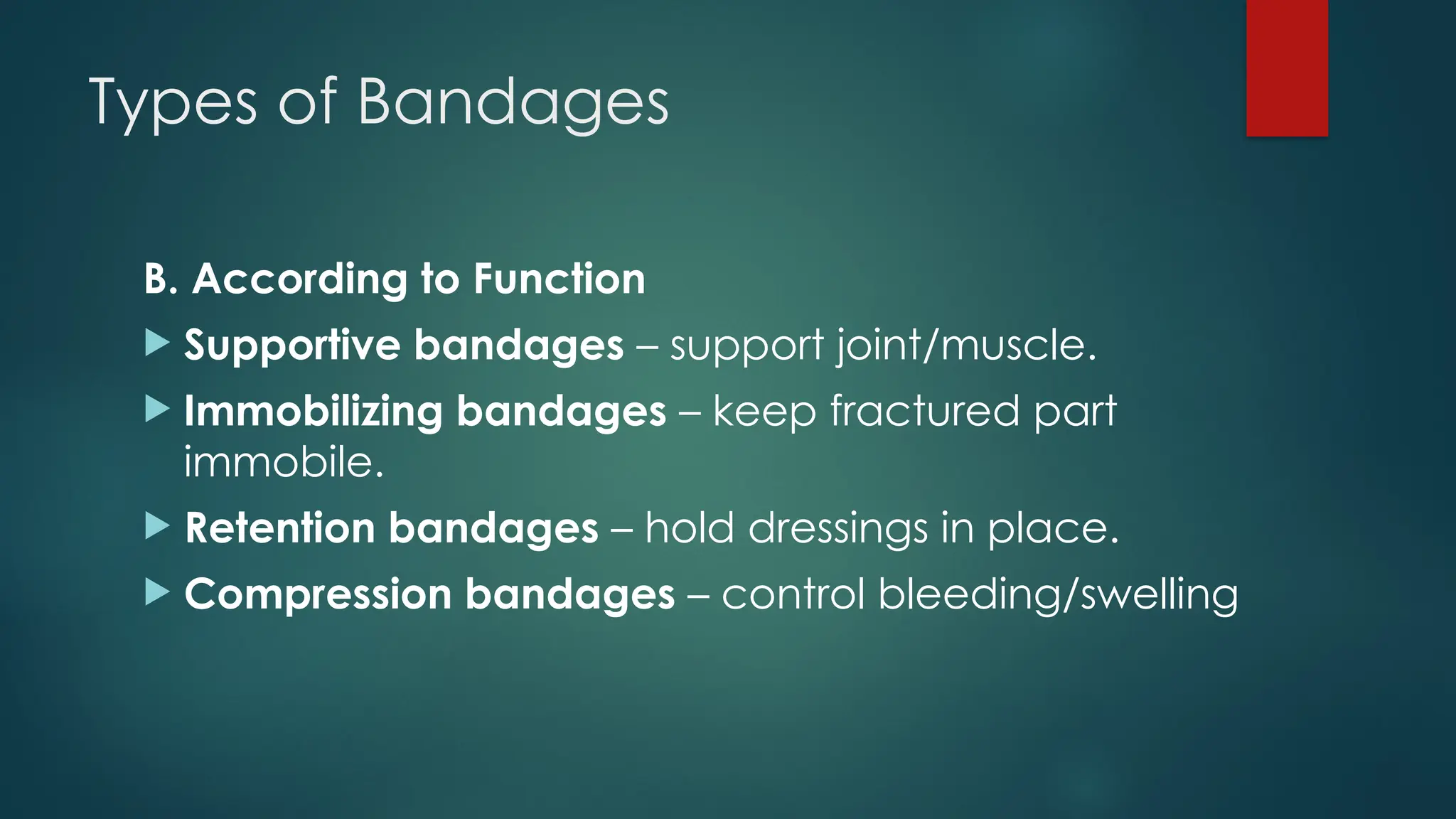 bandaging types uses and techniques.pptx