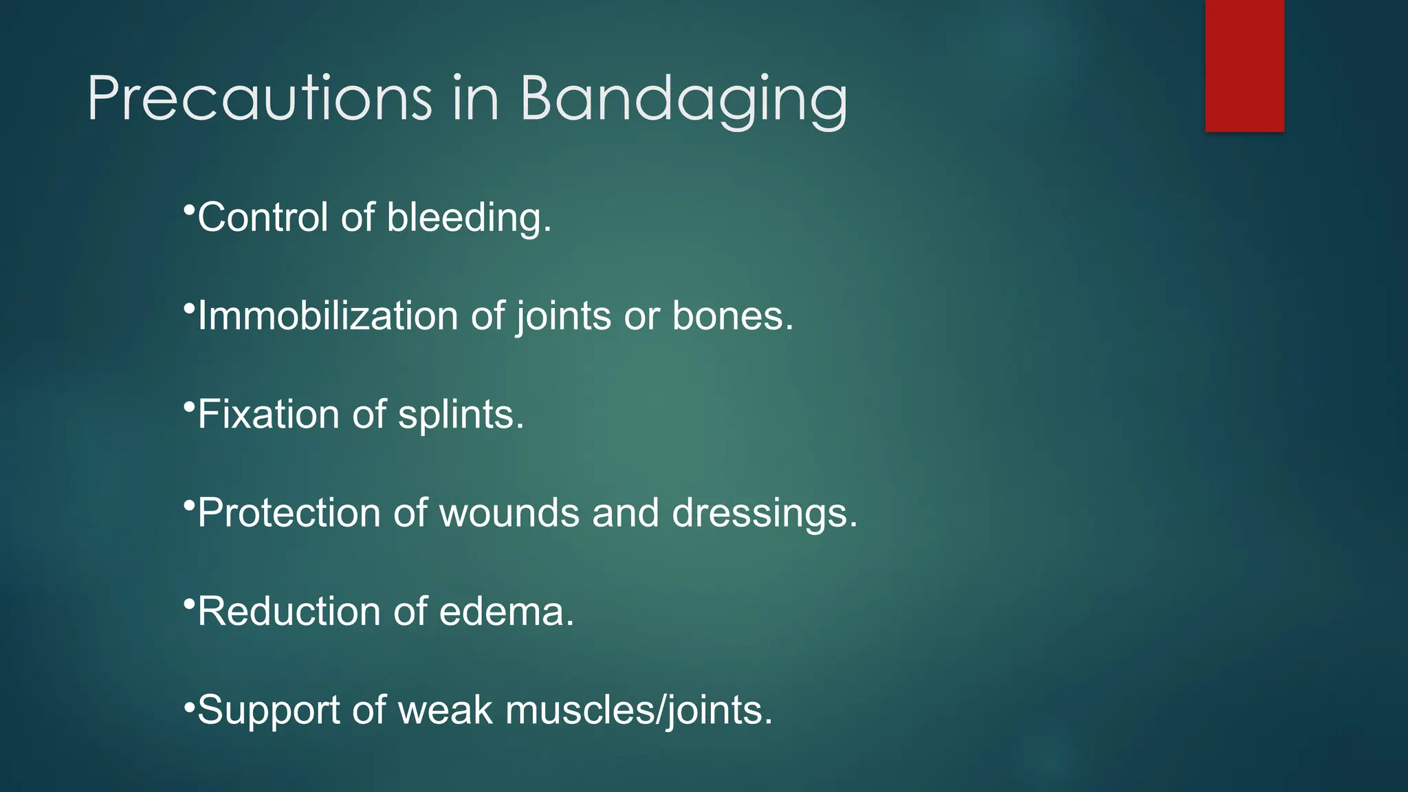 bandaging types uses and techniques.pptx