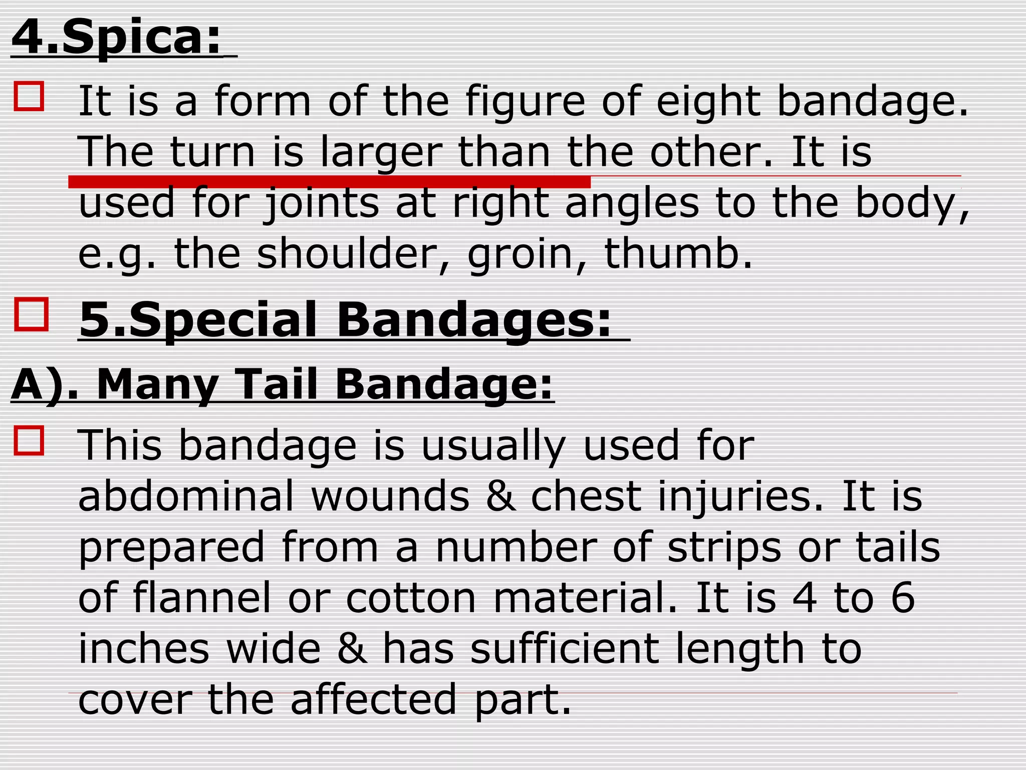 ppt on Bandaging | PPT