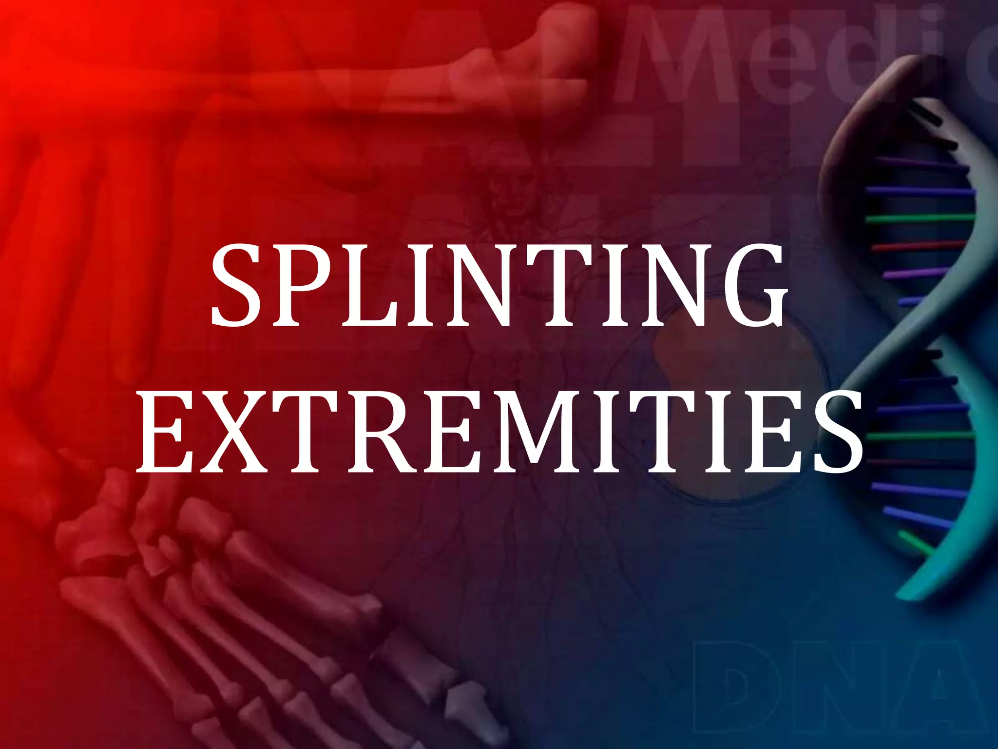 Bandaging and Splinting & Slings; Techniques and Types (Health Subject ...