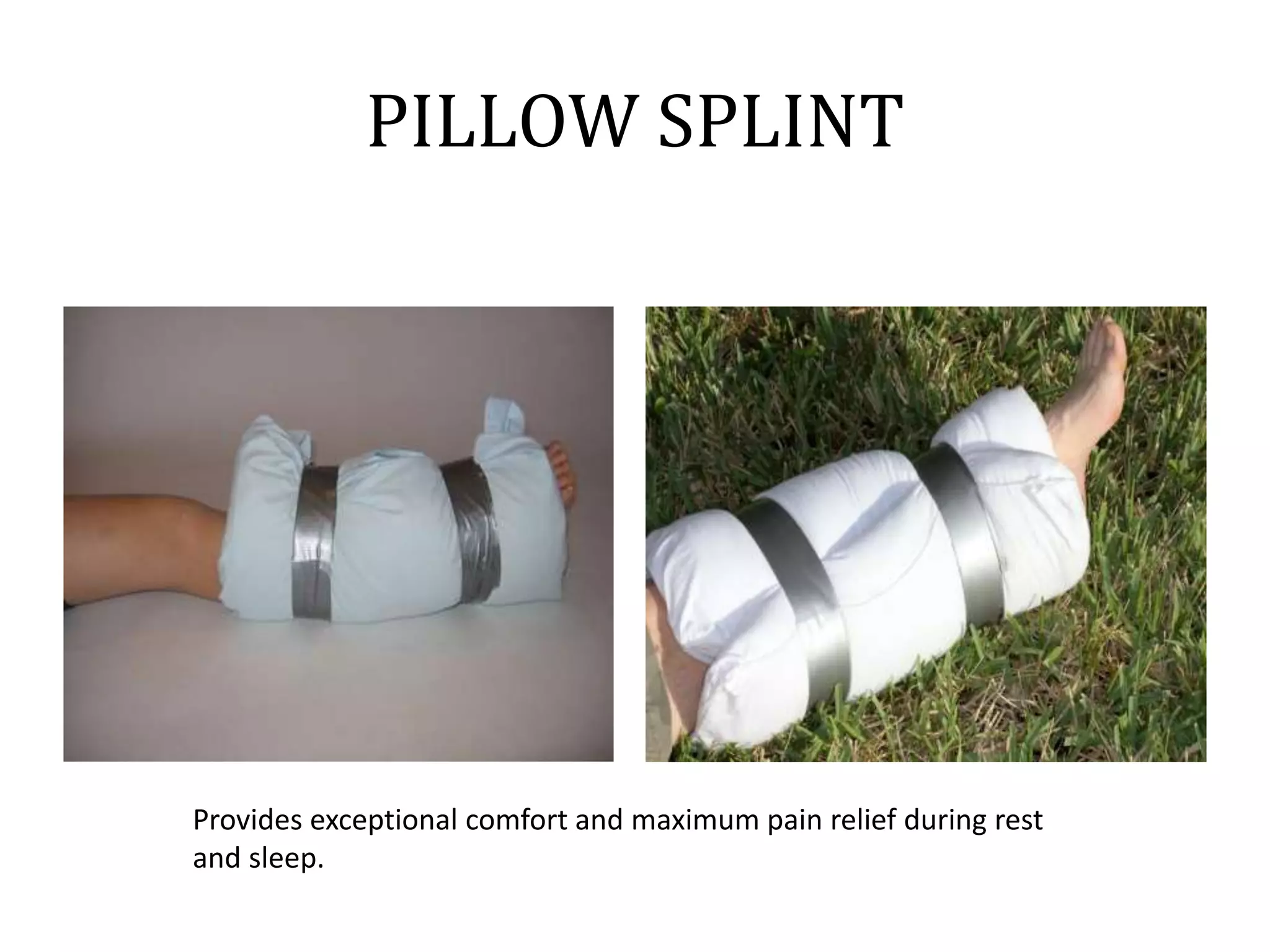 Bandaging and Splinting & Slings; Techniques and Types (Health Subject ...