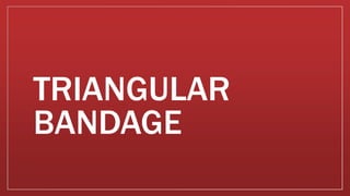 GRADE 9 HEALTH --- Bandaging | PPTX