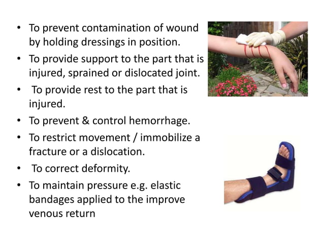 Bandaging | PPTX | First Aid | Injuries