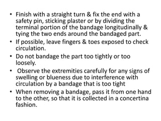 Bandaging | PPT