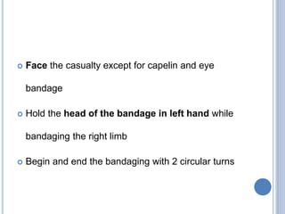 Bandaging | PPTX