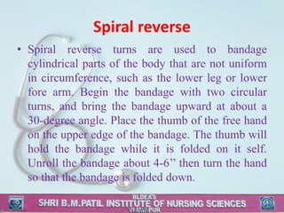 The BANDAGING for First Aid Provider and Health care Personel | PPTX