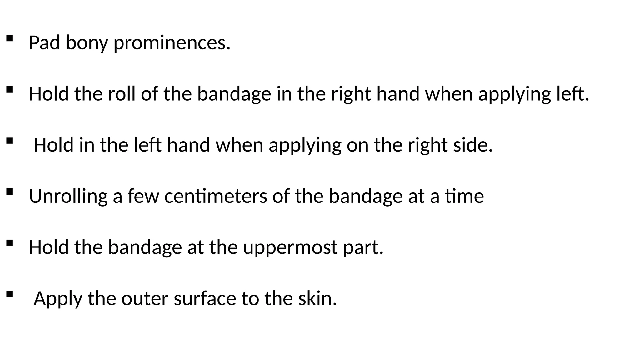 Bandaging under Fundamentals of Nursing .pptx
