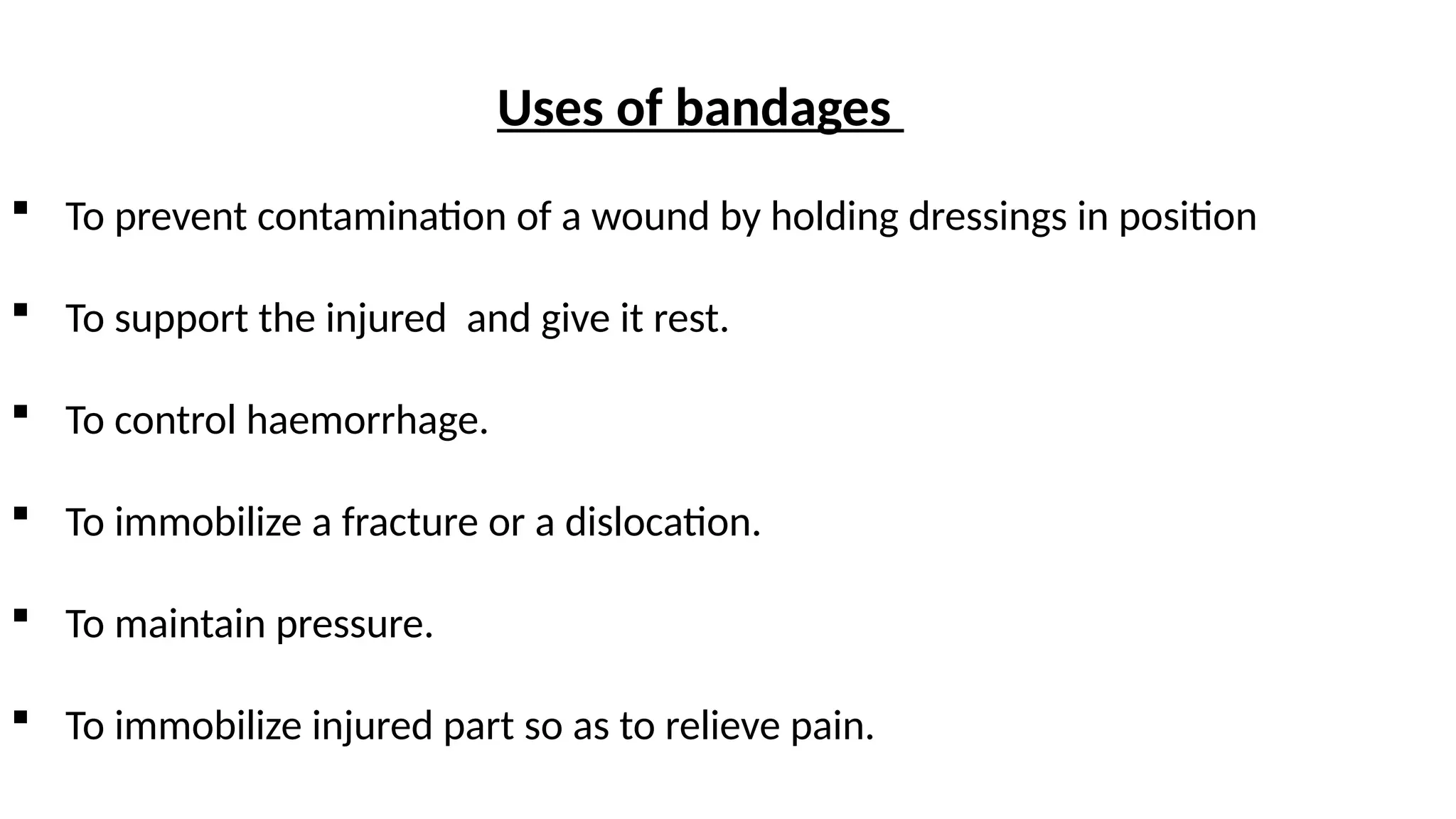 Bandaging under Fundamentals of Nursing .pptx