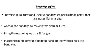 Bandaging under Fundamentals of Nursing .pptx