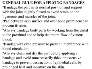 BANDAGING FOR STUDENT NURSES ND1 /HND1.pptx