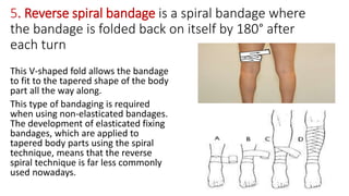 Bandaging and dressing | PPTX