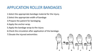 Bandaging and dressing | PPTX