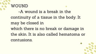 Grade 9- Health, Lesson 3: Bandaging and Dressing .pptx