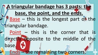 BANDAGING AND DRESSING OF WOUNDS-LESSON 2.pptx