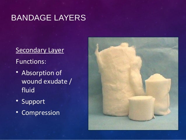 Bandaging principles and techniques