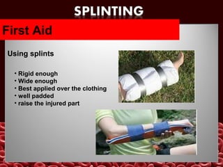 Bandaging&splinting | PPT
