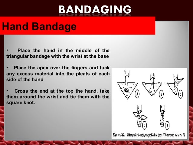 Triangular Bandage Red Cross