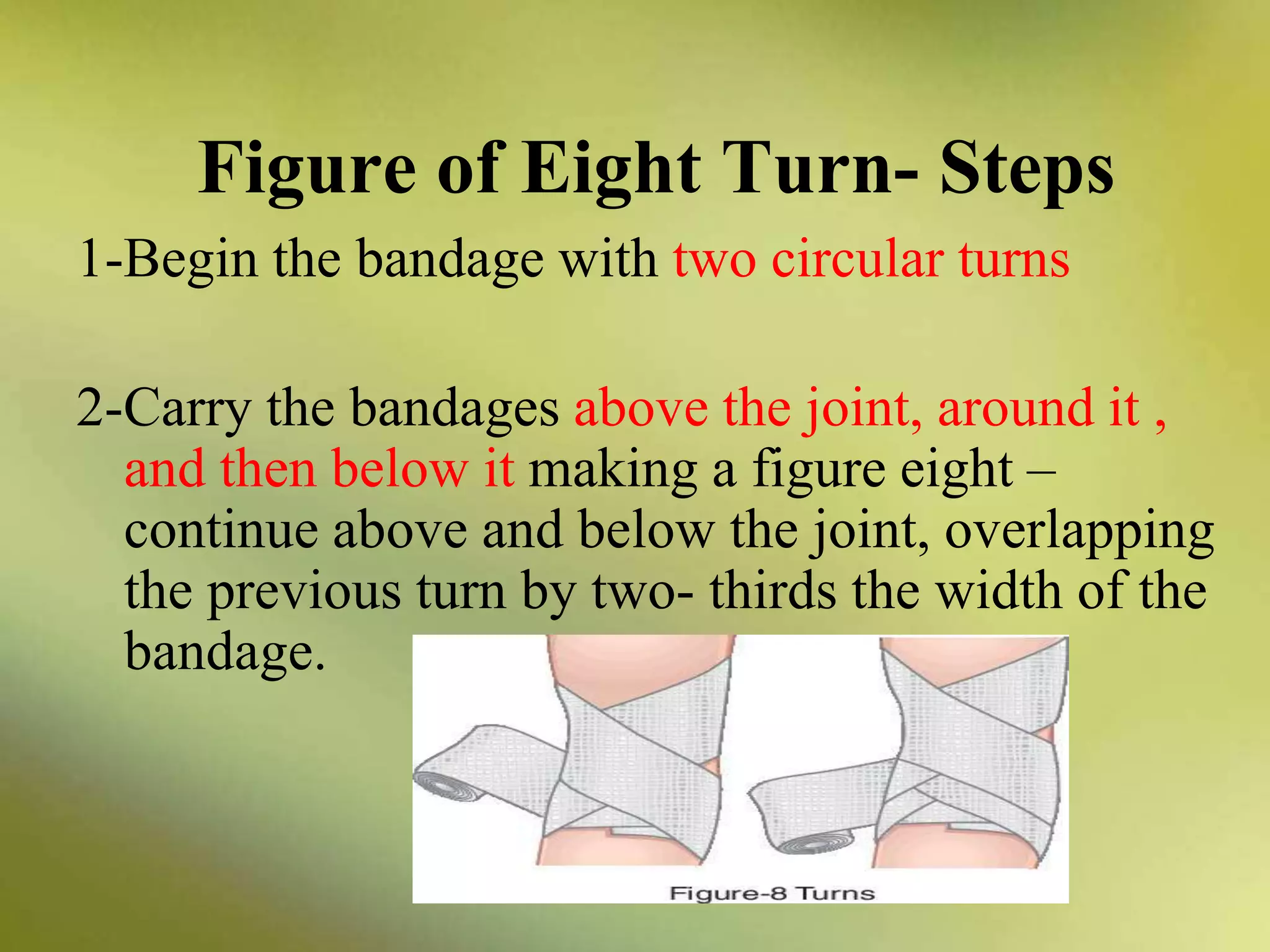 Bandaging technique | PPT