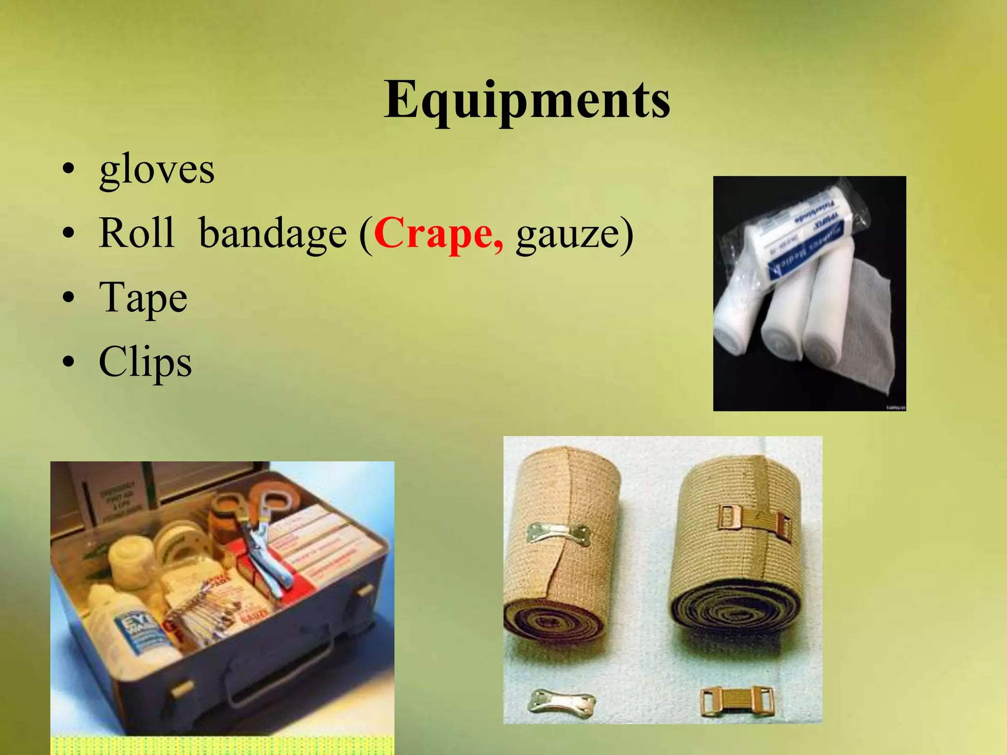 Bandaging technique | PPT