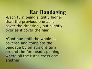 Bandaging technique | PPT