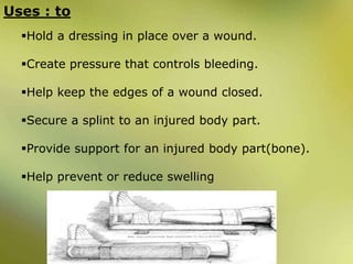 Bandaging technique | PPT